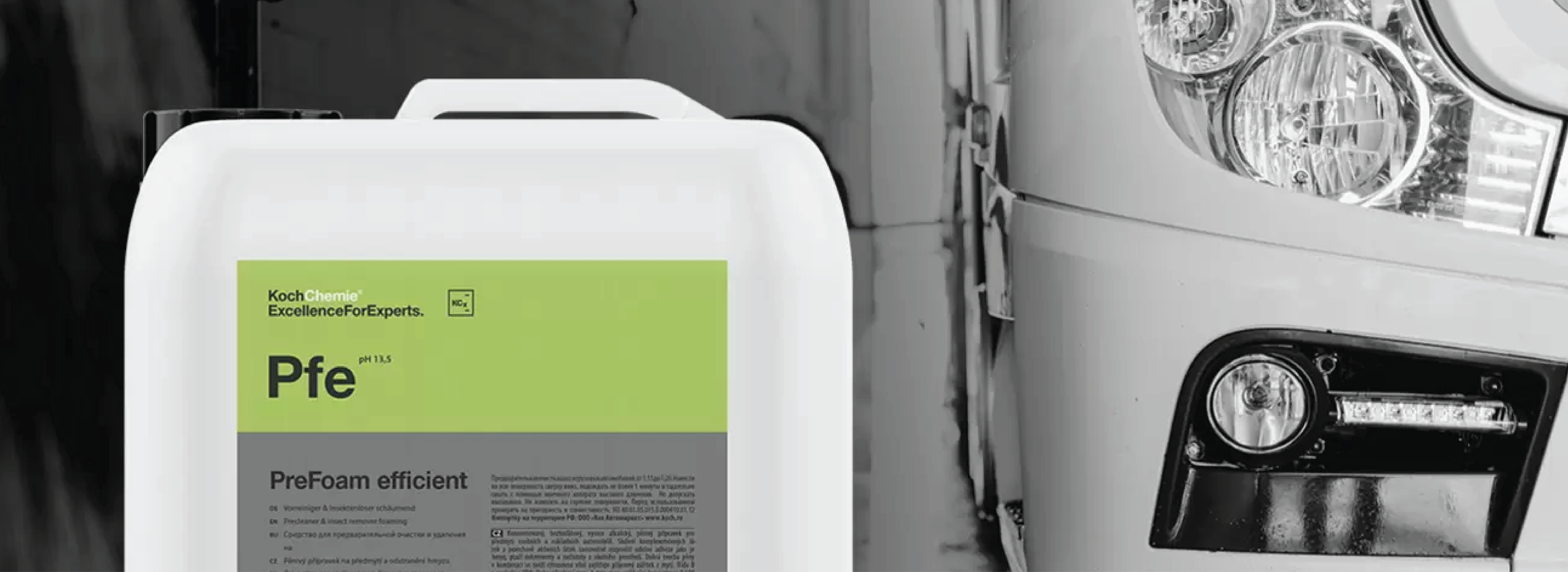 Predumytie vozidla s PreFoam effecient - KCshop.sk